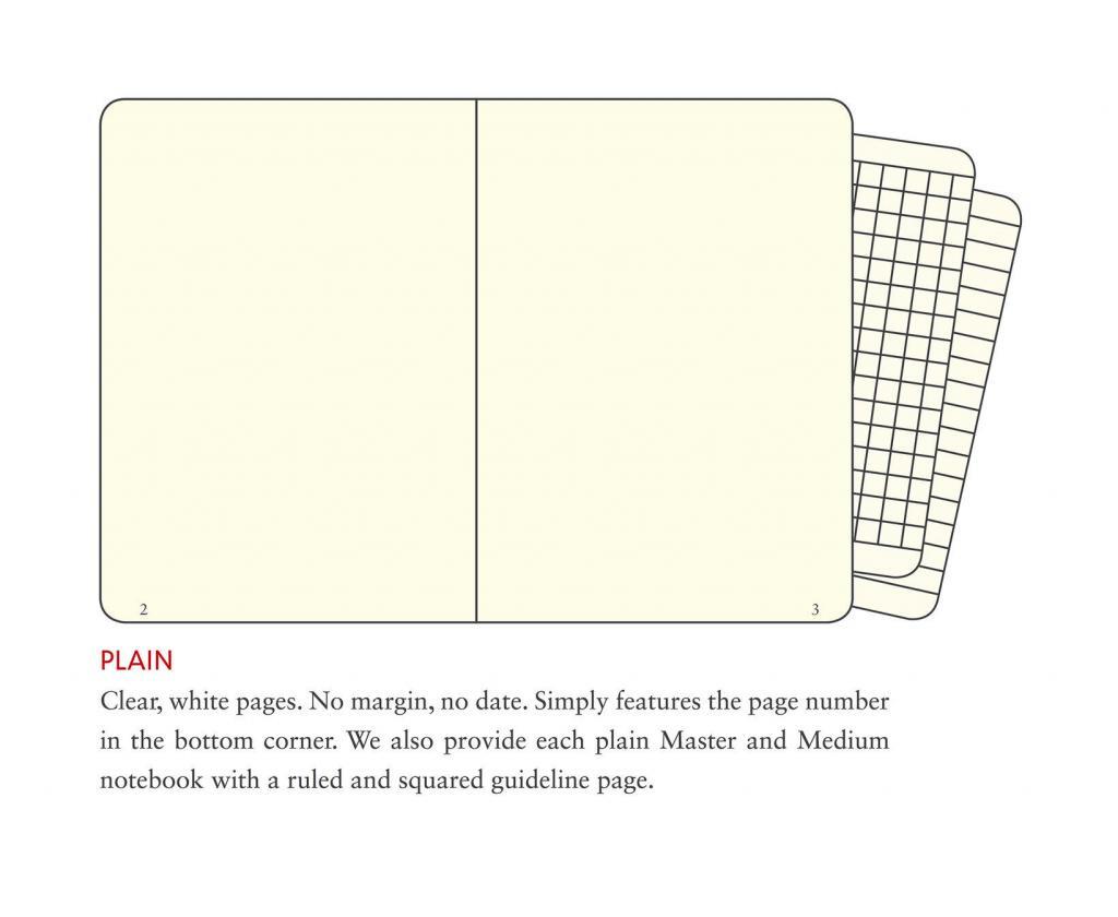 Notebook Composition (B5) Plain, Softcover, 123 Numbered pages, Stone ...